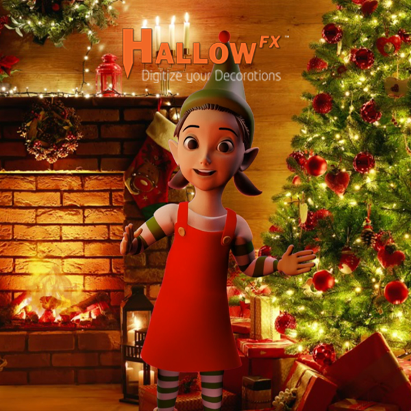 Singing Girl Elf - All I Want for Christmas Lip Sync – HALLOWFX