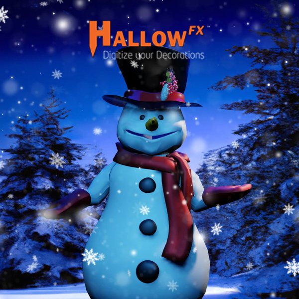 Jolly Singing Snowman - Deans Let it Snow Lip Sync – HALLOWFX